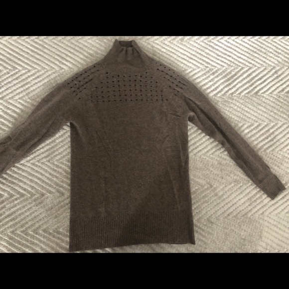 Kokun | Sweaters | Kokun Cashmere Distressed Mock Neck Size Small ...